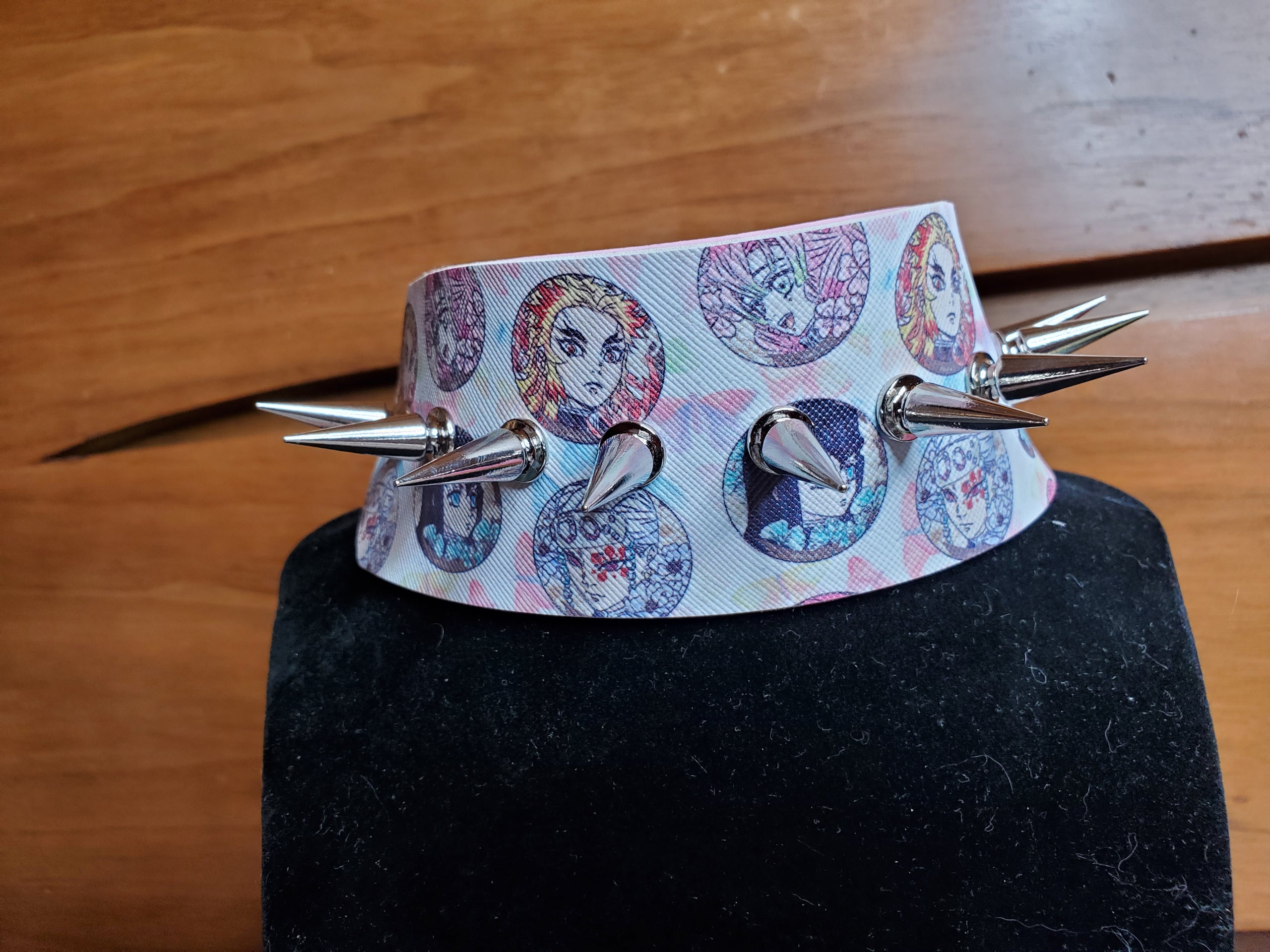 Demon Slayer Hashira Custom Thick Spiked Choker (DISCONTINUED, LAST ...