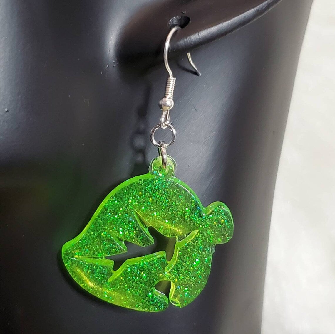 Animal crossing leaf earrings store